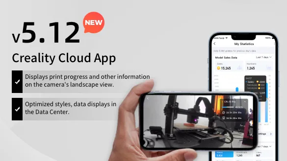 Creality Cloud App Update: Version V5.12.0 | Creality Cloud