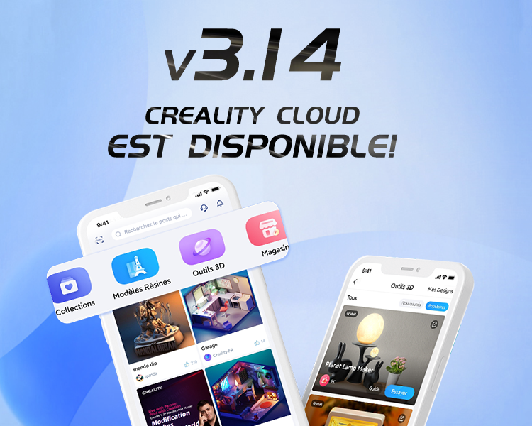 Creality Cloud V3.14 est déjà disponible ! Soyez le premier à tester ...