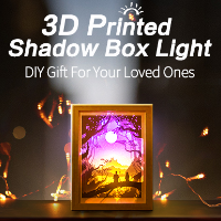 3D Printable Shadow Box Light | Creality Cloud