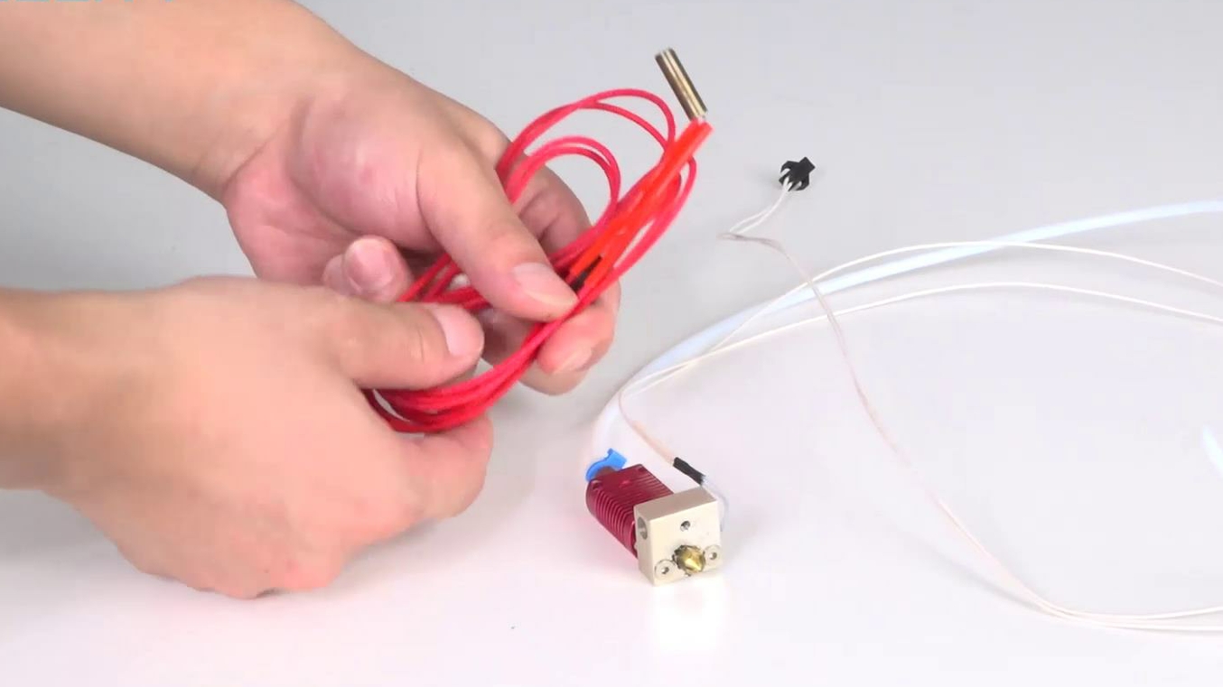 Service tutorial Ender-5 Pro the heating tube replacement | Creality Cloud