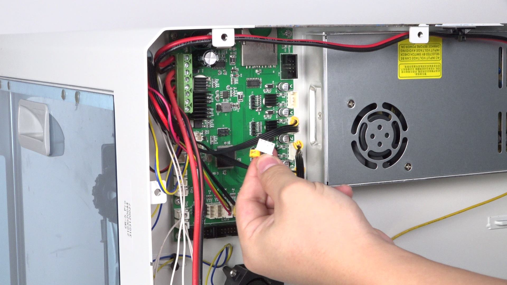 Service tutorial CR-5 Pro-H replace X-axis motor wire | Creality Cloud