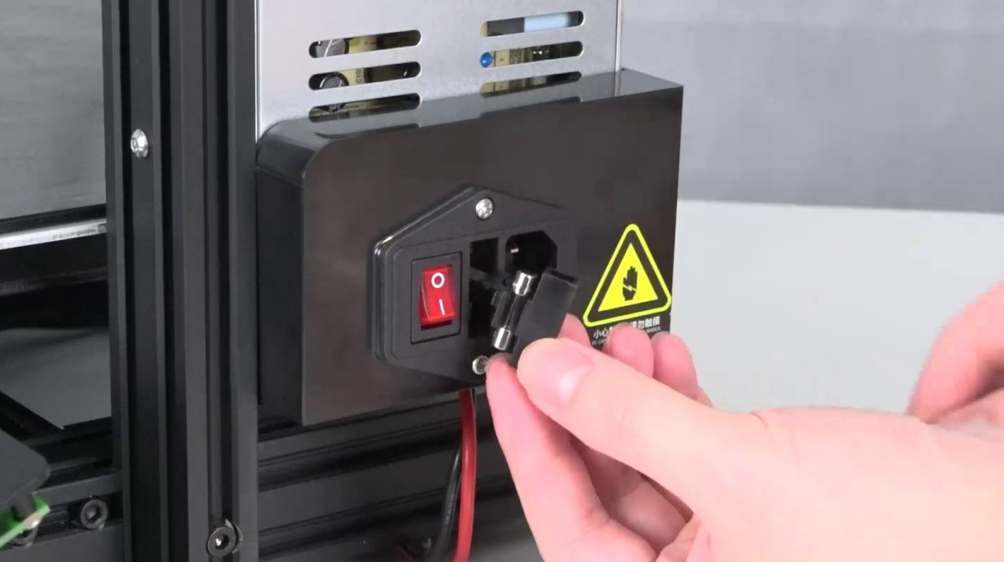 Service tutorial Ender-3 Max replace the fuse wire | Creality Cloud