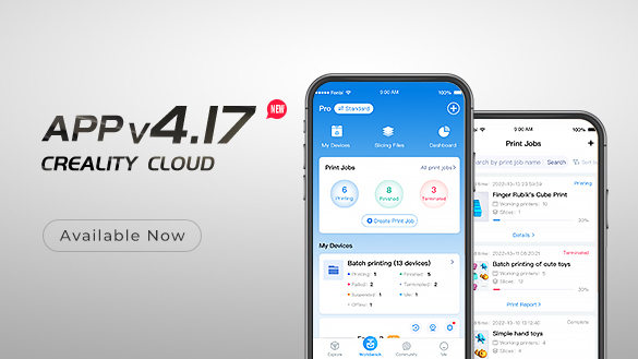 Creality Cloud New Release V4.17