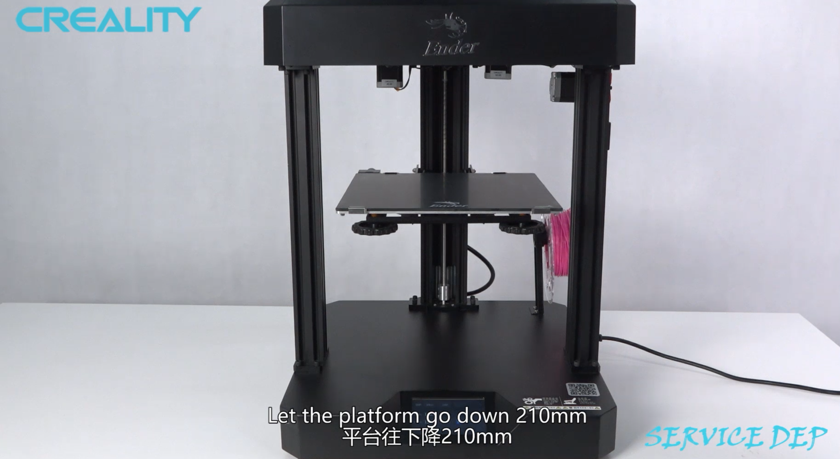 Service tutorial Ender-7 Needle cleaning nozzle and the nozzle replacement tutorial | Creality Cloud