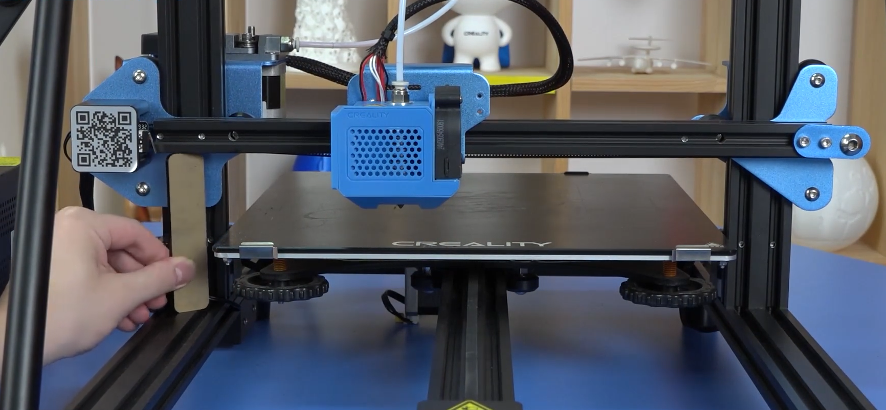 Service tutorial CR-10 V2 the X axis leveling | Creality Cloud