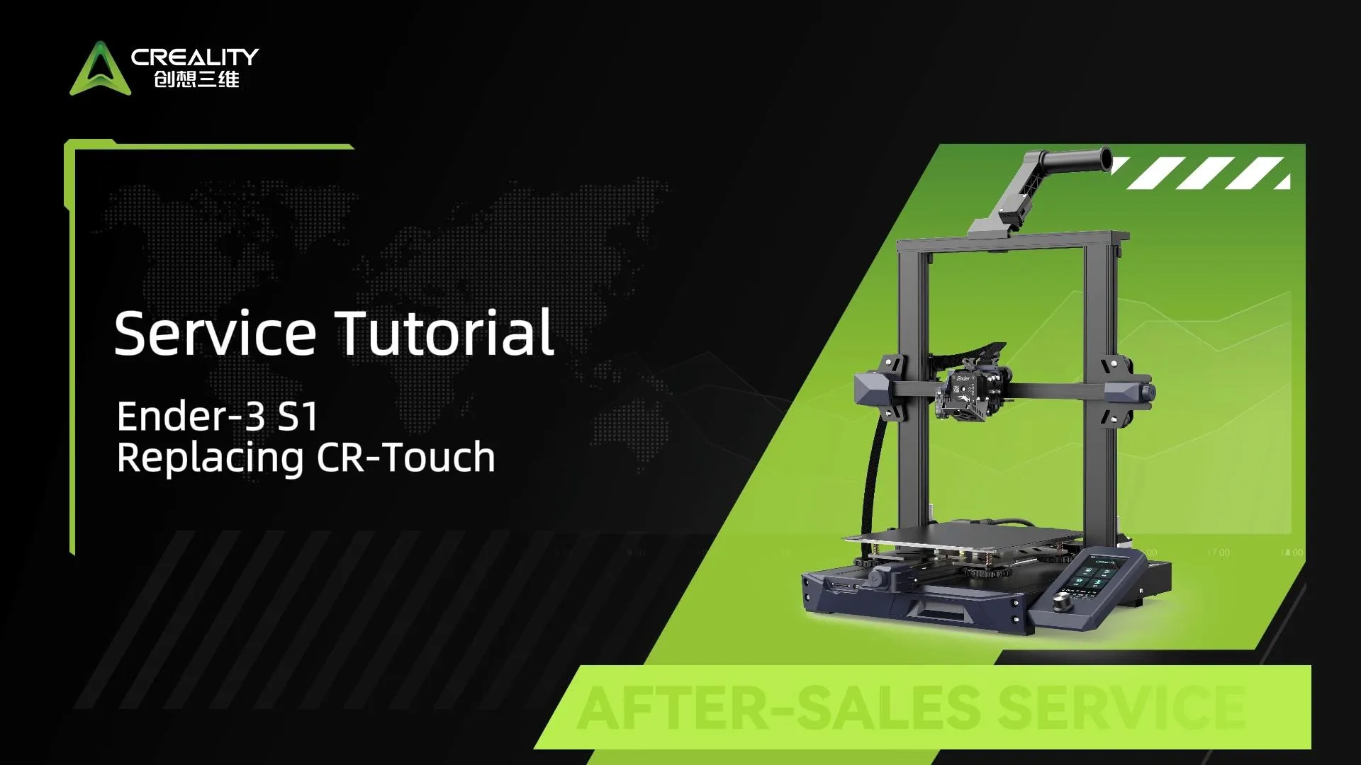 Service Tutorial Ender-3 S1 Replacing CR-Touch | Creality Cloud