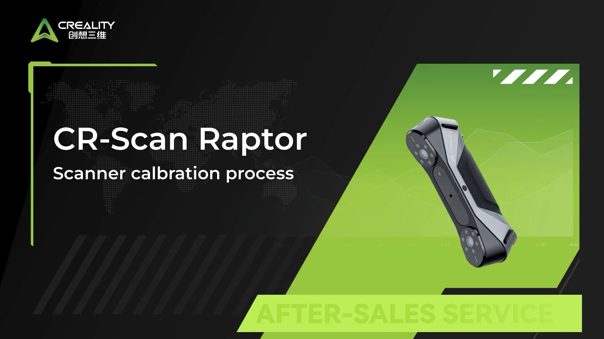 CR-Scan Raptor Scanner calibration process | Creality Cloud