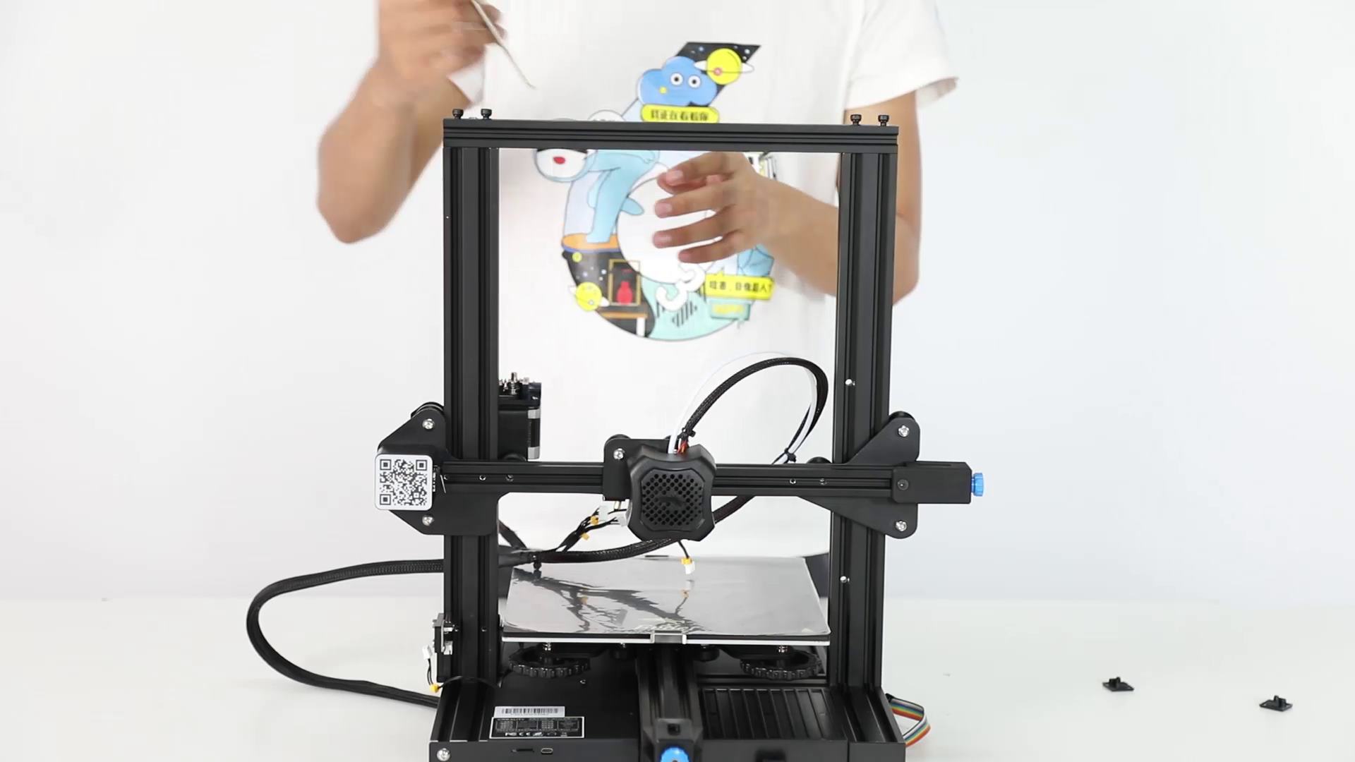 Service tutorial Ender-3 V2 unboxing and operation | Creality Cloud