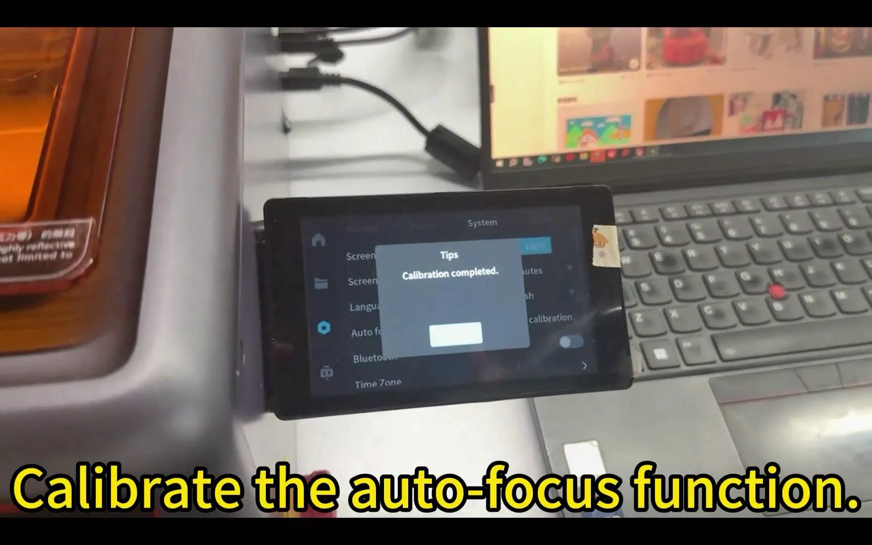 Falcon A1 Pro Guide to Screen Auto Focus, Falcon Design Space Auto ...