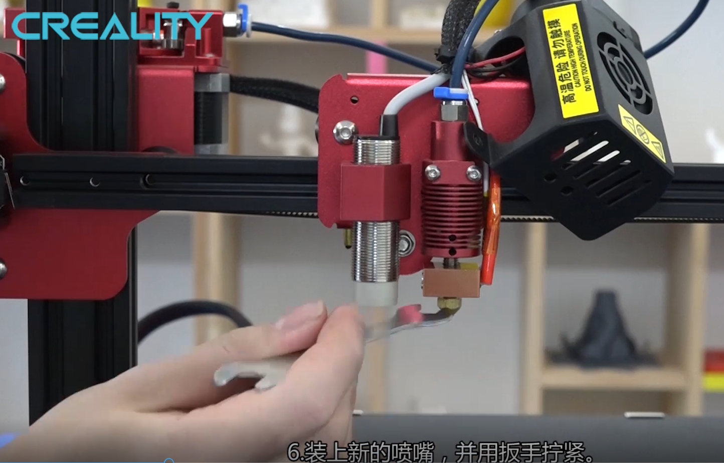 Sevice tutorial CR-10S Pro the Nozzle replacement /Sevice tutorial CR-10S Pro the Hotend Kit ...