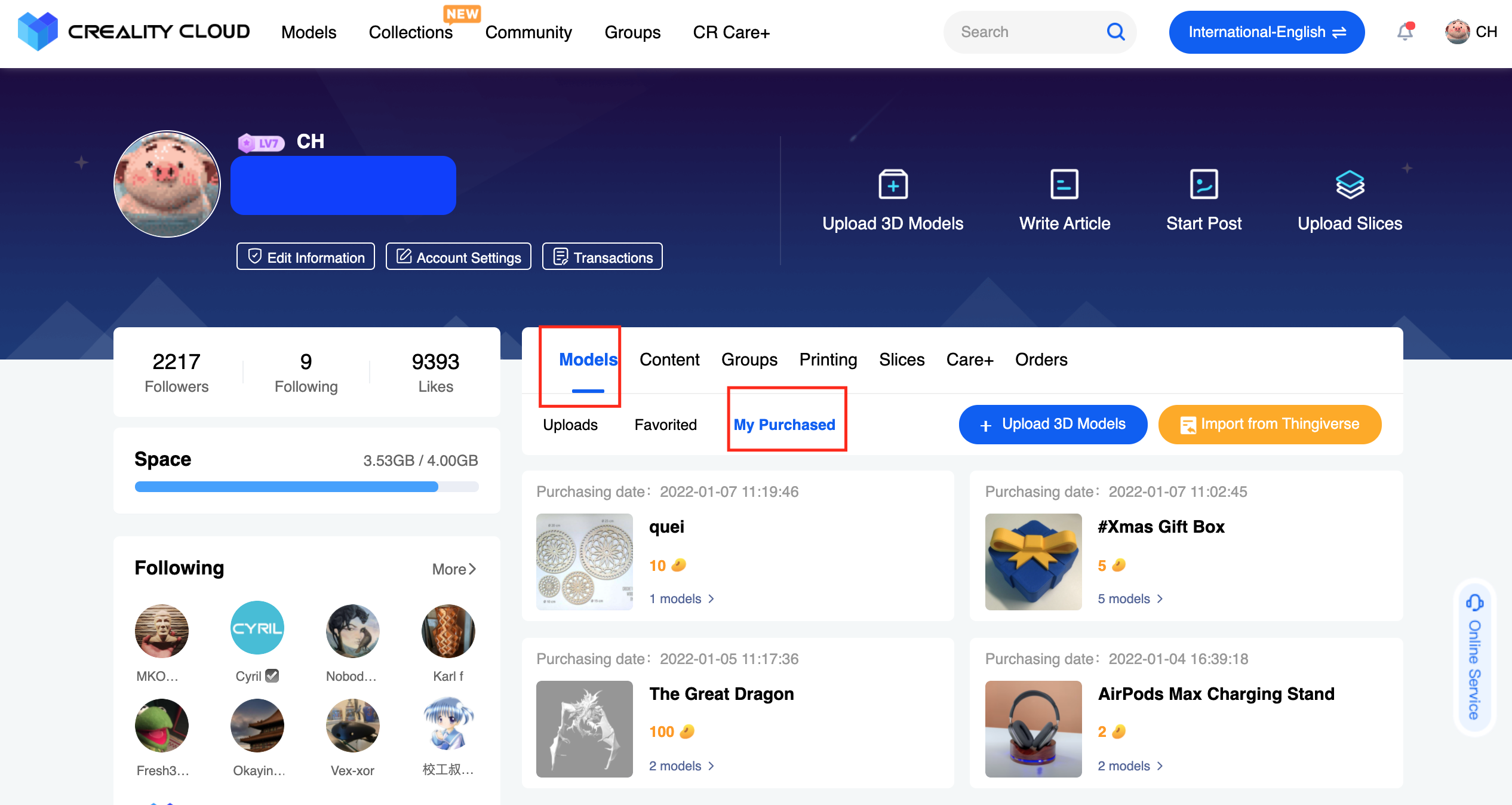 Sell & Buy Models on Creality Cloud | Creality Cloud