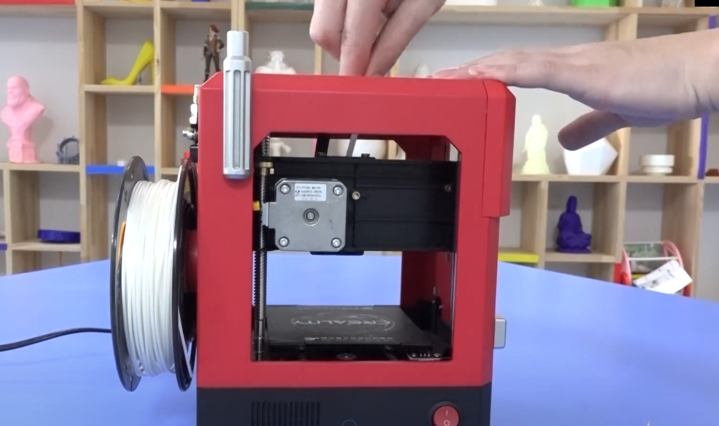 Service tutorial CR-100 cleaning the nozzle throat | Creality Cloud