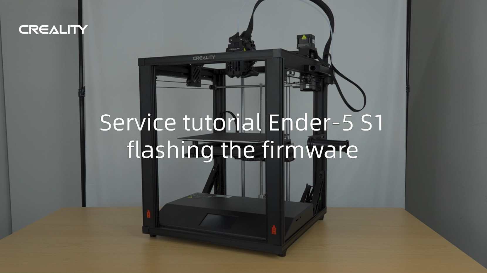 Service tutorial Ender-5 S1 flashing the firmware | Creality Cloud