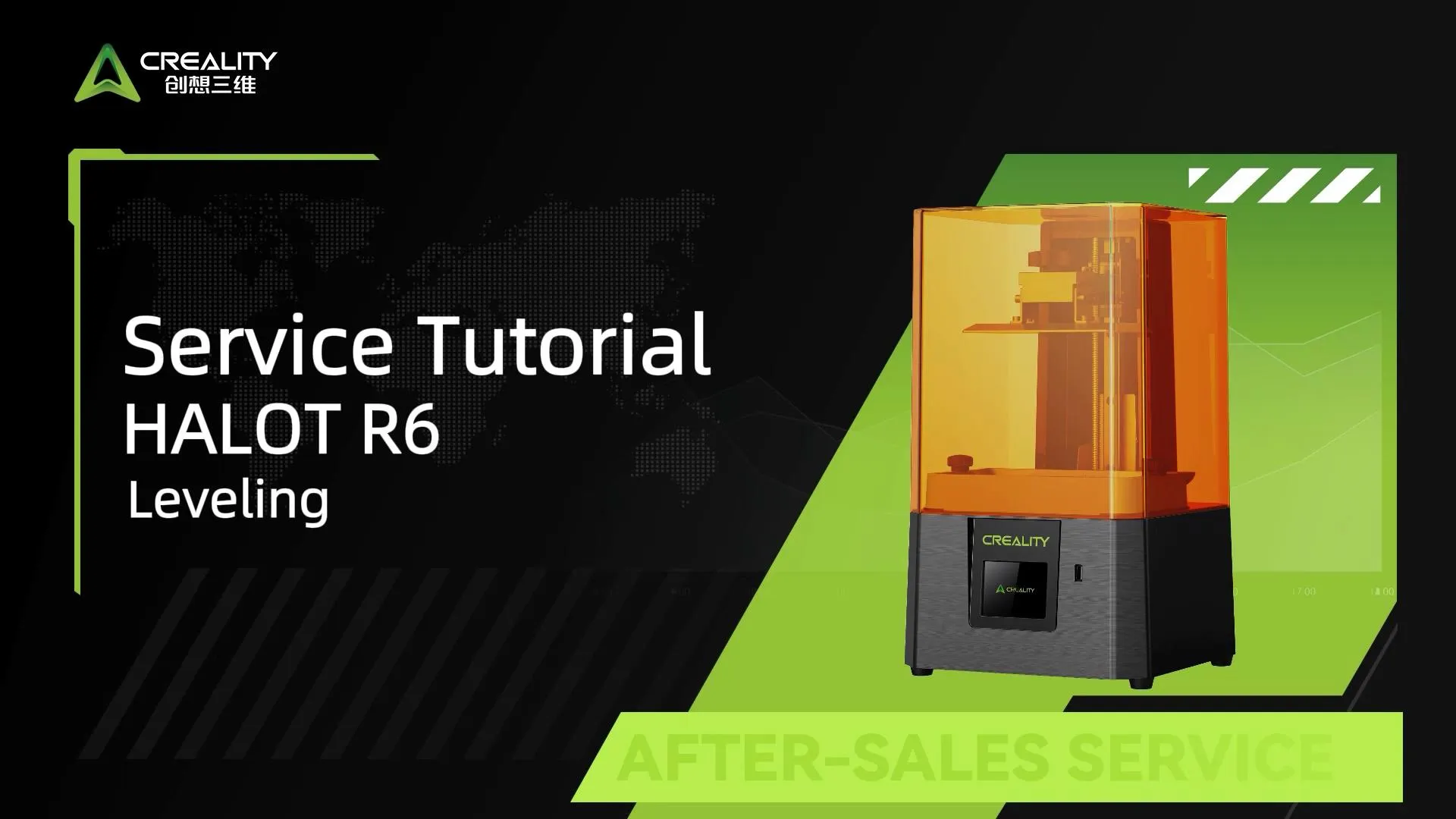 Service Tutorial HALOT R6 Leveling | Creality Cloud