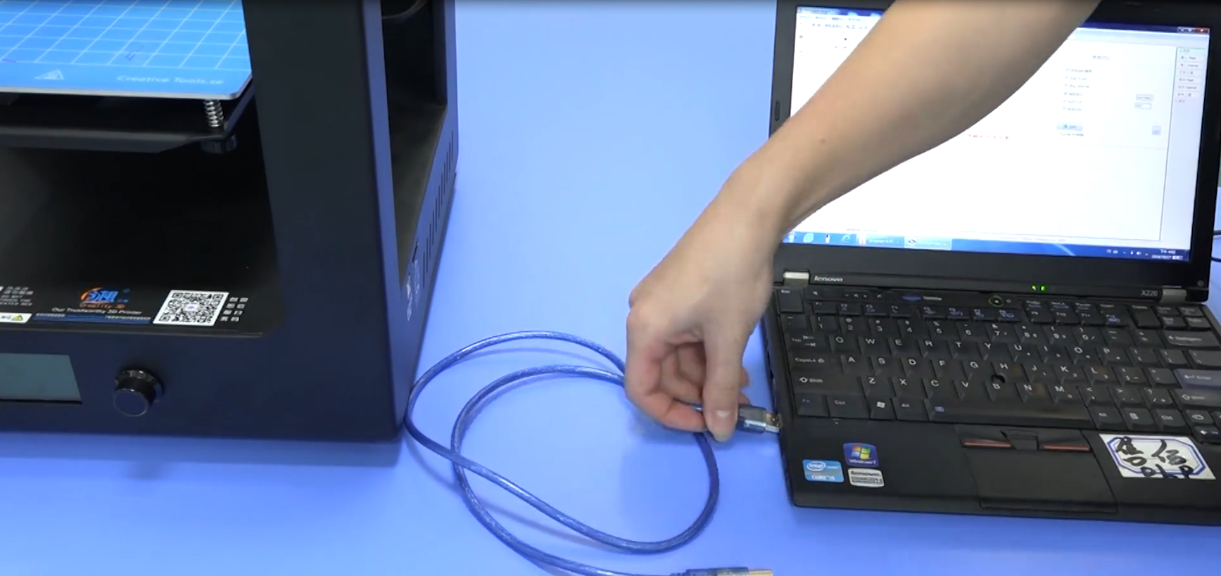 Service tutorial CR-4026 flash the firmware | Creality Cloud