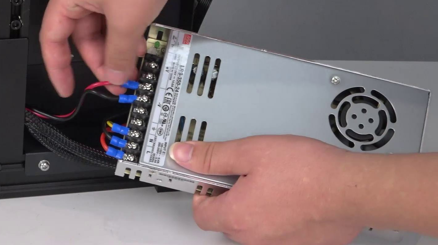 Service tutorial Ender-3 V2 power supply replacement. | Creality Cloud