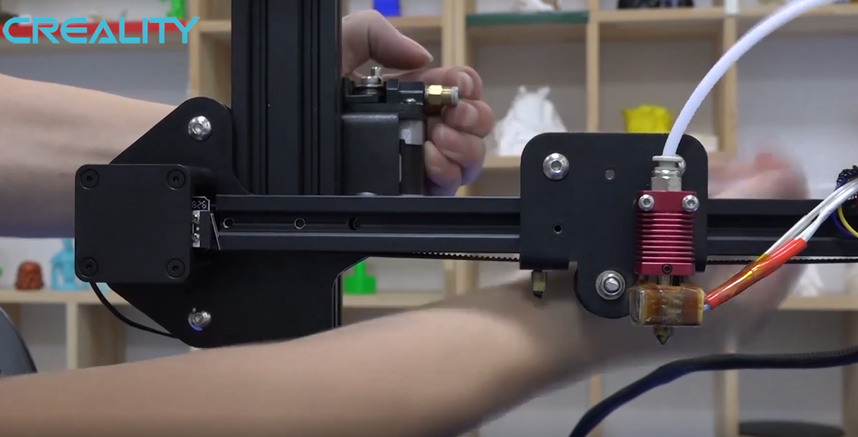 CR-10 Series Nozzle and Throat Cleaning Tutorial | Creality Cloud