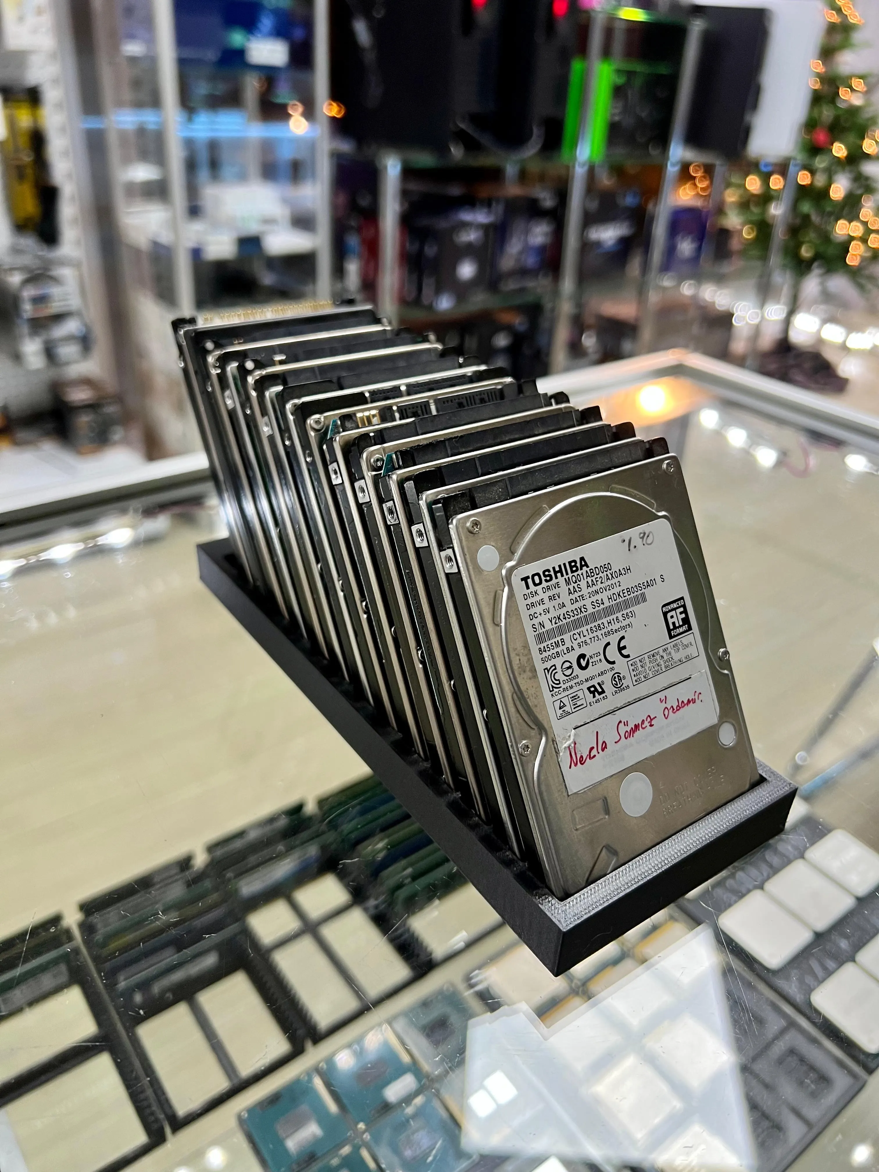 Tools & Spare Parts STL Download - 2.5 inch hdd stand holder storage ...