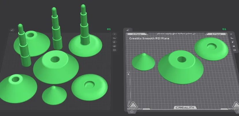 3D Printer Files | 3MF File | Stackable Christmas Tree Toy – Safe and Fun Holiday | Creality Cloud