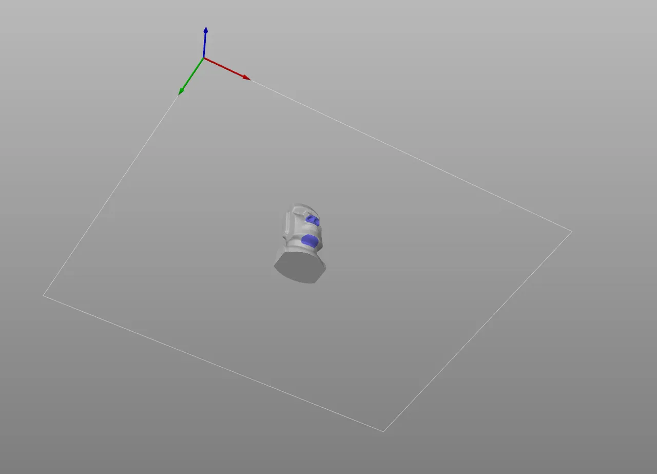 3D Printer Files | 3MF File | Moai Face Keychain (Remix) | Creality Cloud