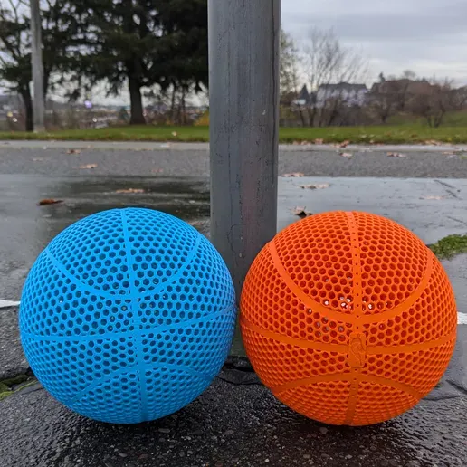 AIRLESS BASKETBALL STL and 3MF FILE MULTICULOR | 3D modeller indir ...
