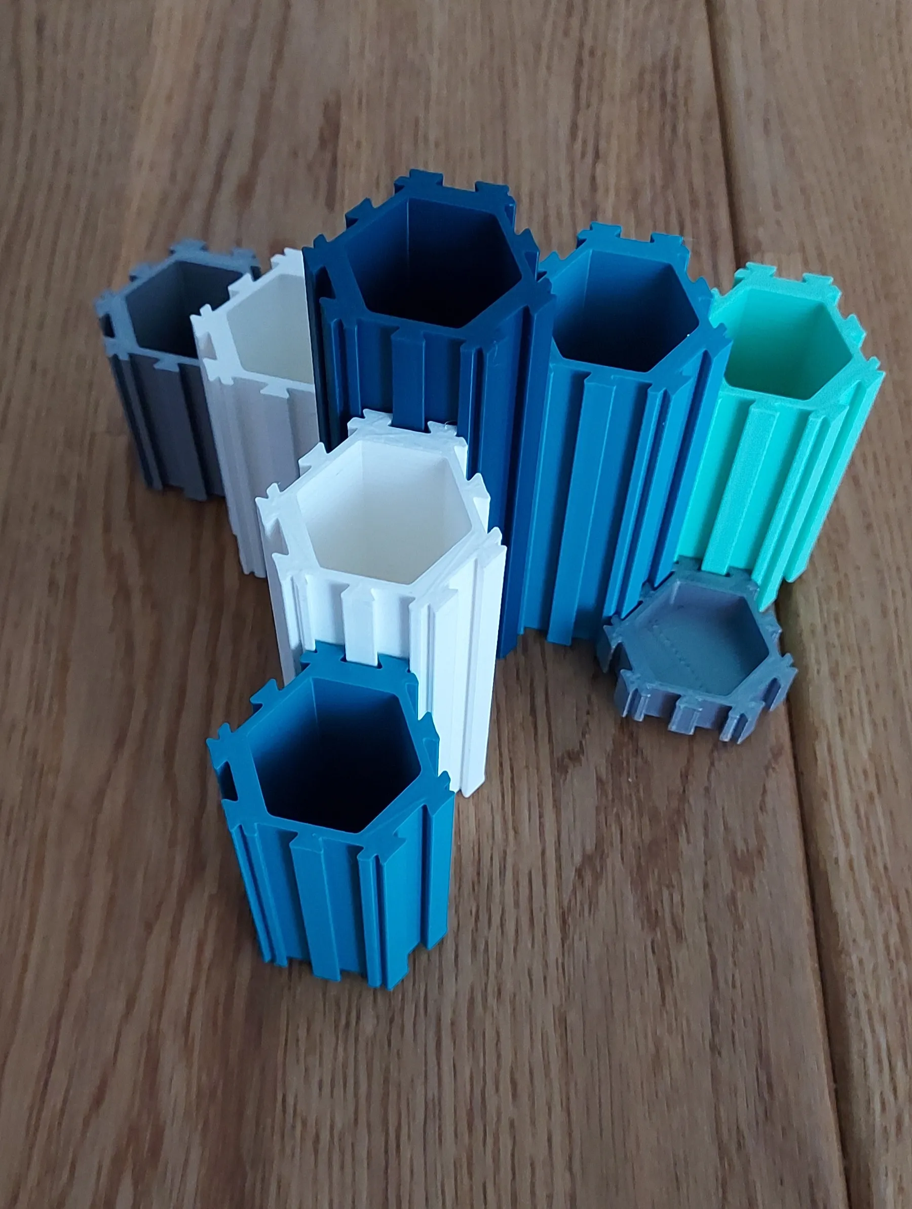 Home Decorations & Ornaments STL Download - Modular Pencil Holderby ...