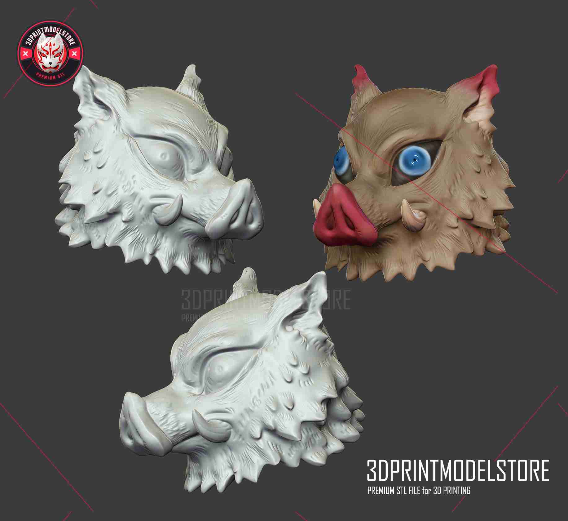 Demon Slayer Mask Inosuke Hashibira - Kimetsu no Yaiba | Descărcare ...