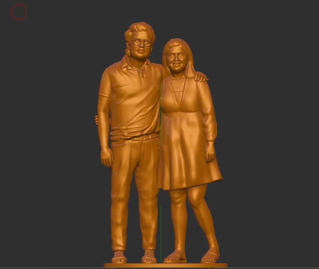 couple miniature | 3D models download | Creality Cloud