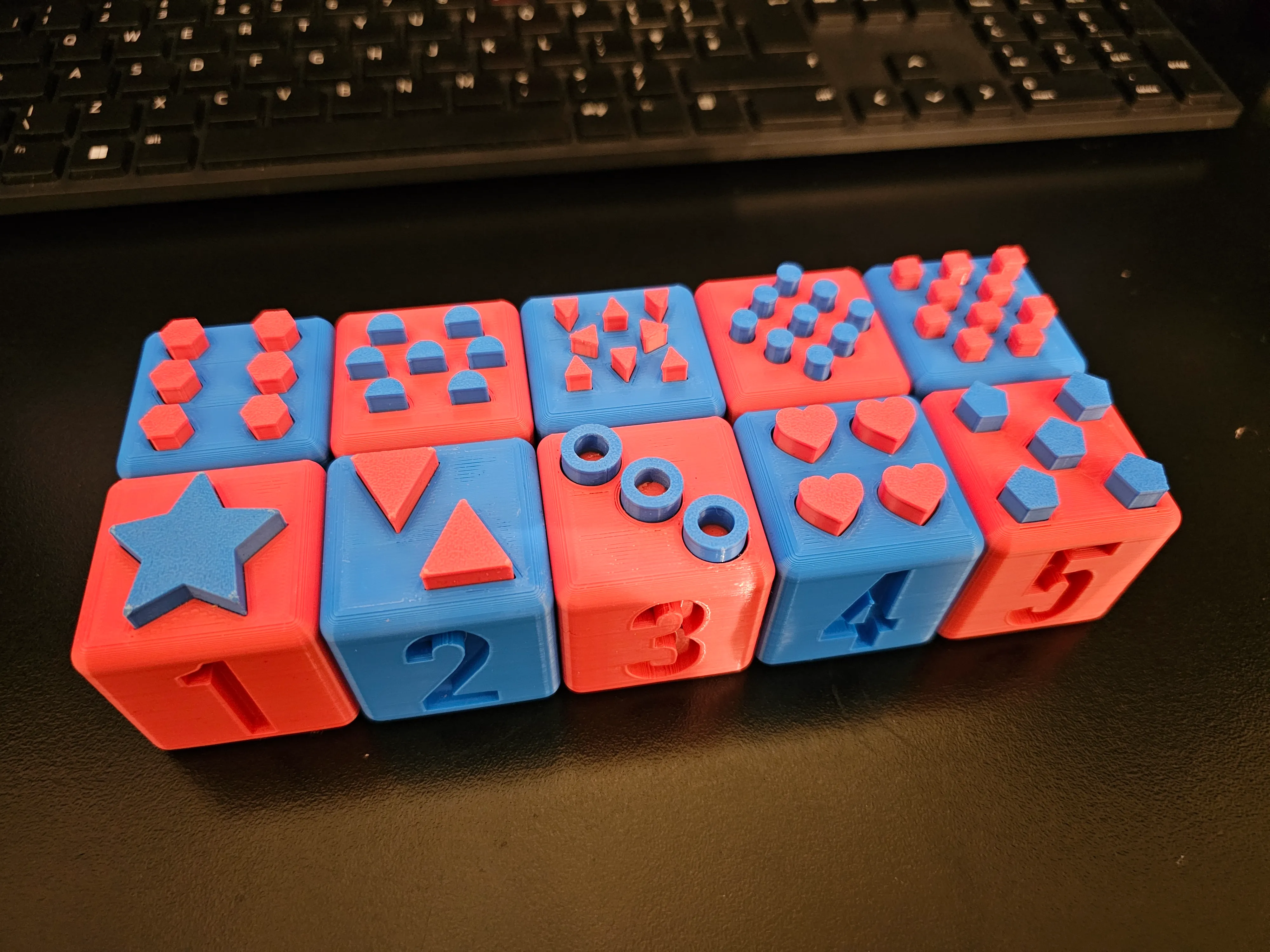 Stationery & Learning Tools STL Download - Number Blocks: Fun Learning ...