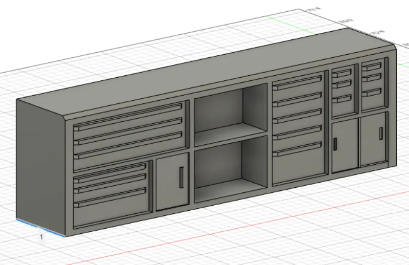 Miniatures STL Download - 1/24 CABINET DE TRAVAIL MECANIQUE ...