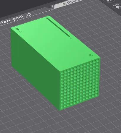 3D Printer Files | 3MF File | Mini Xbox Series X Console | Creality Cloud