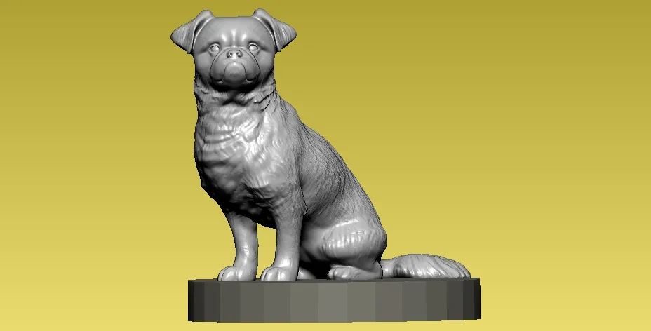Board Games & Card Games STL Download - Doku Dog statue - 3D printby ...