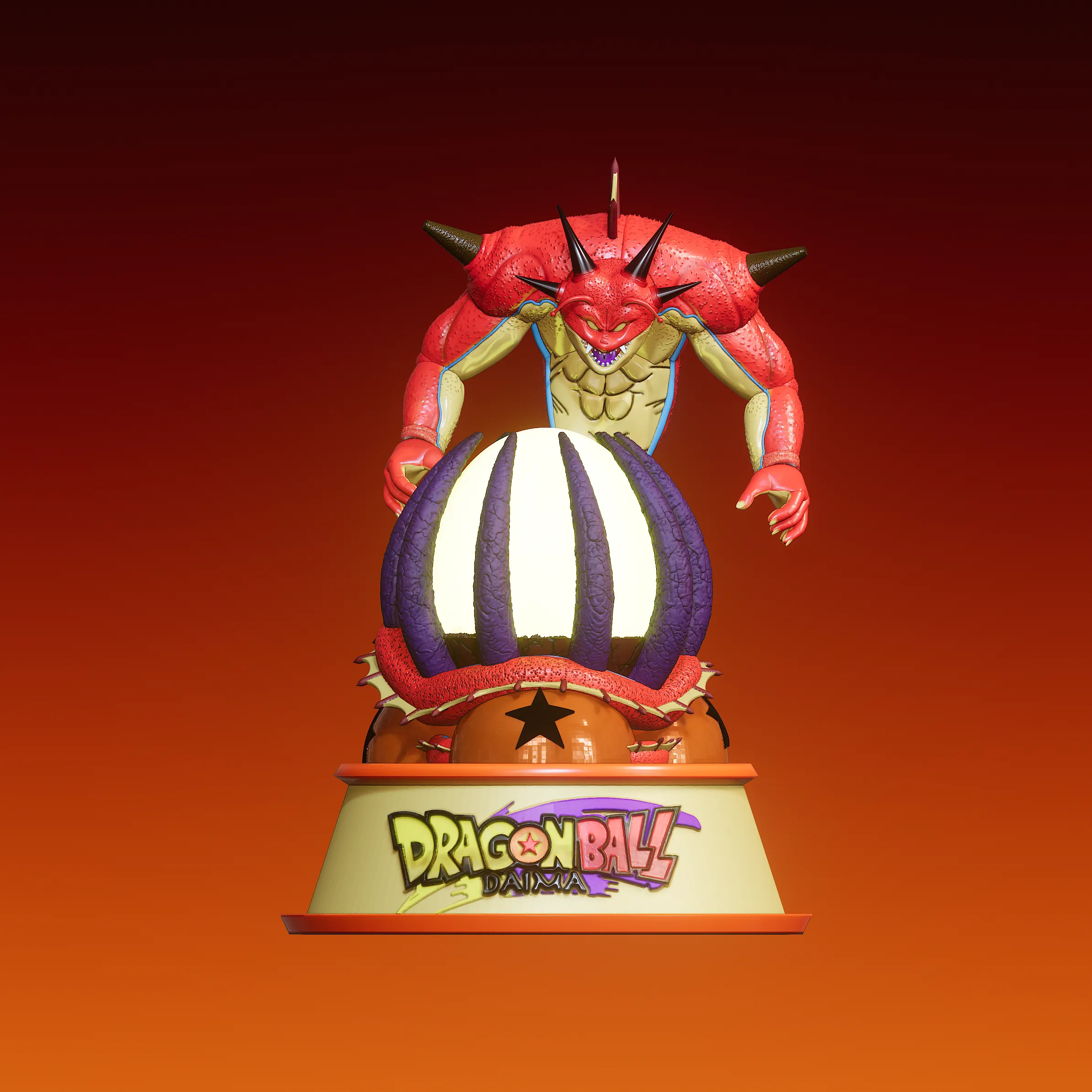 Home Decorations & Ornaments STL Download - DEMON REALMS PORUNGA LAMPby ...