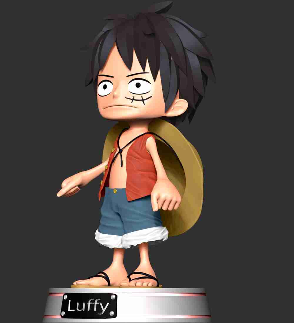 One Piece - Luffy young | 3D models download | Creality Cloud