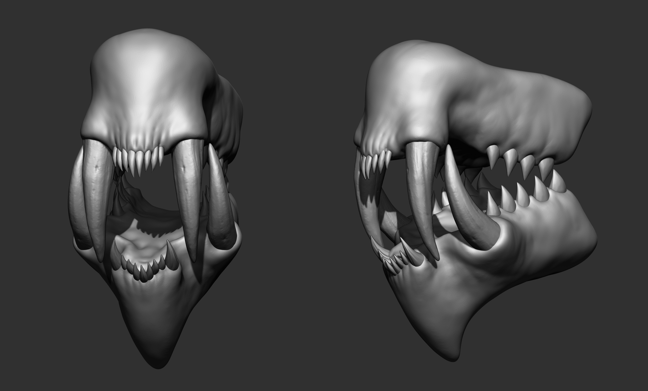 6 Creature Monster Jaws | 3D models download | Creality Cloud
