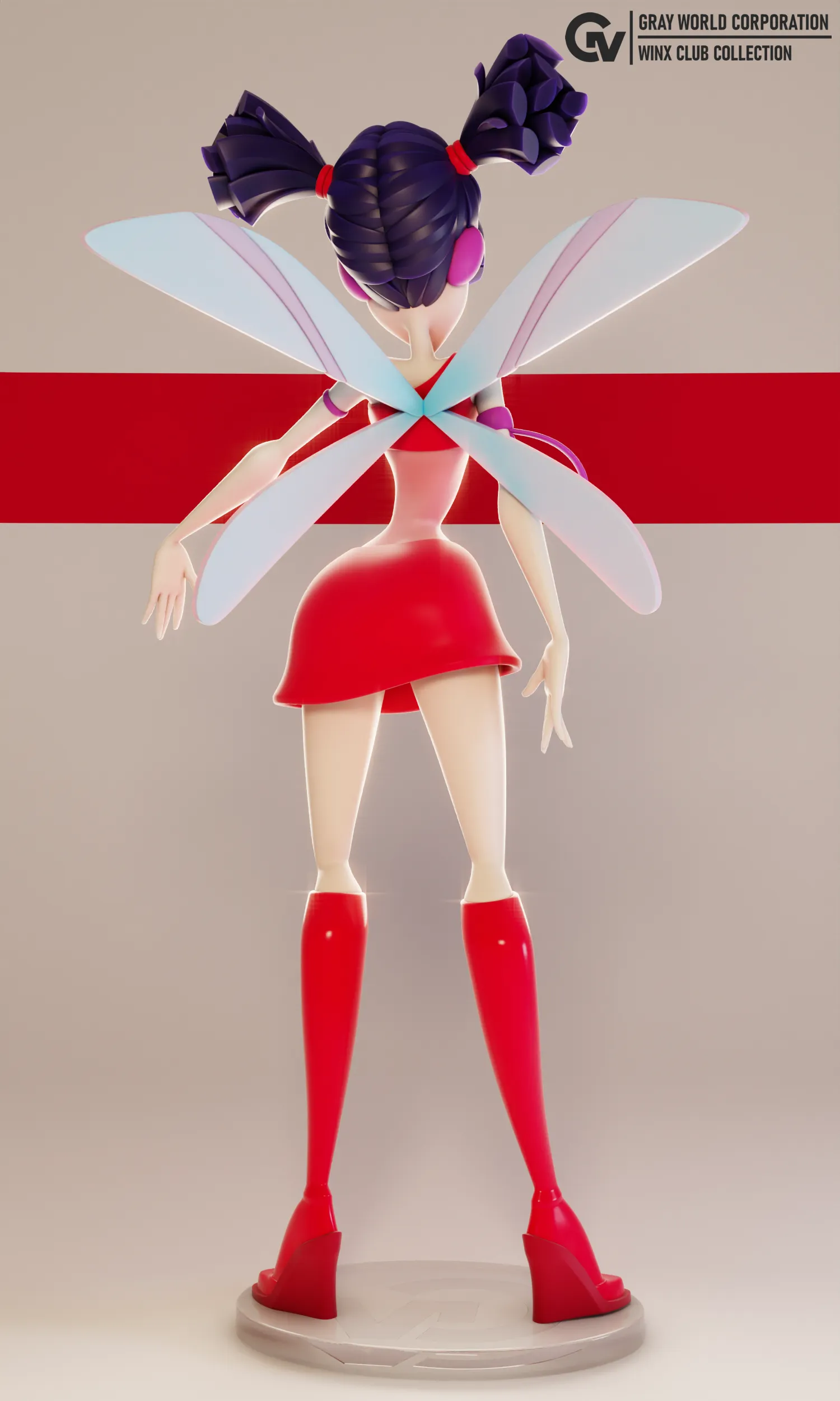 Other STL Download - Musa Fairy Form | Winx Clubby Gray World Corporation