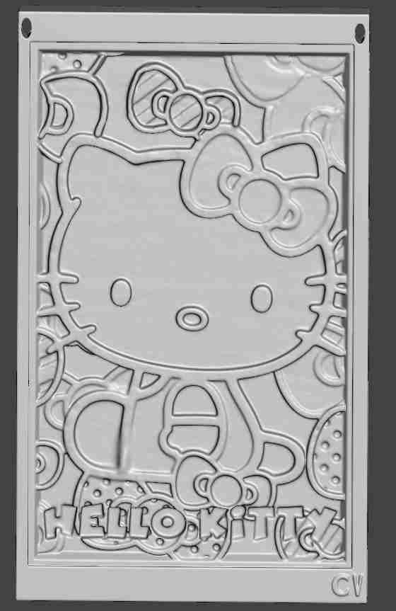 hello kitty sign | 3D models download | Creality Cloud