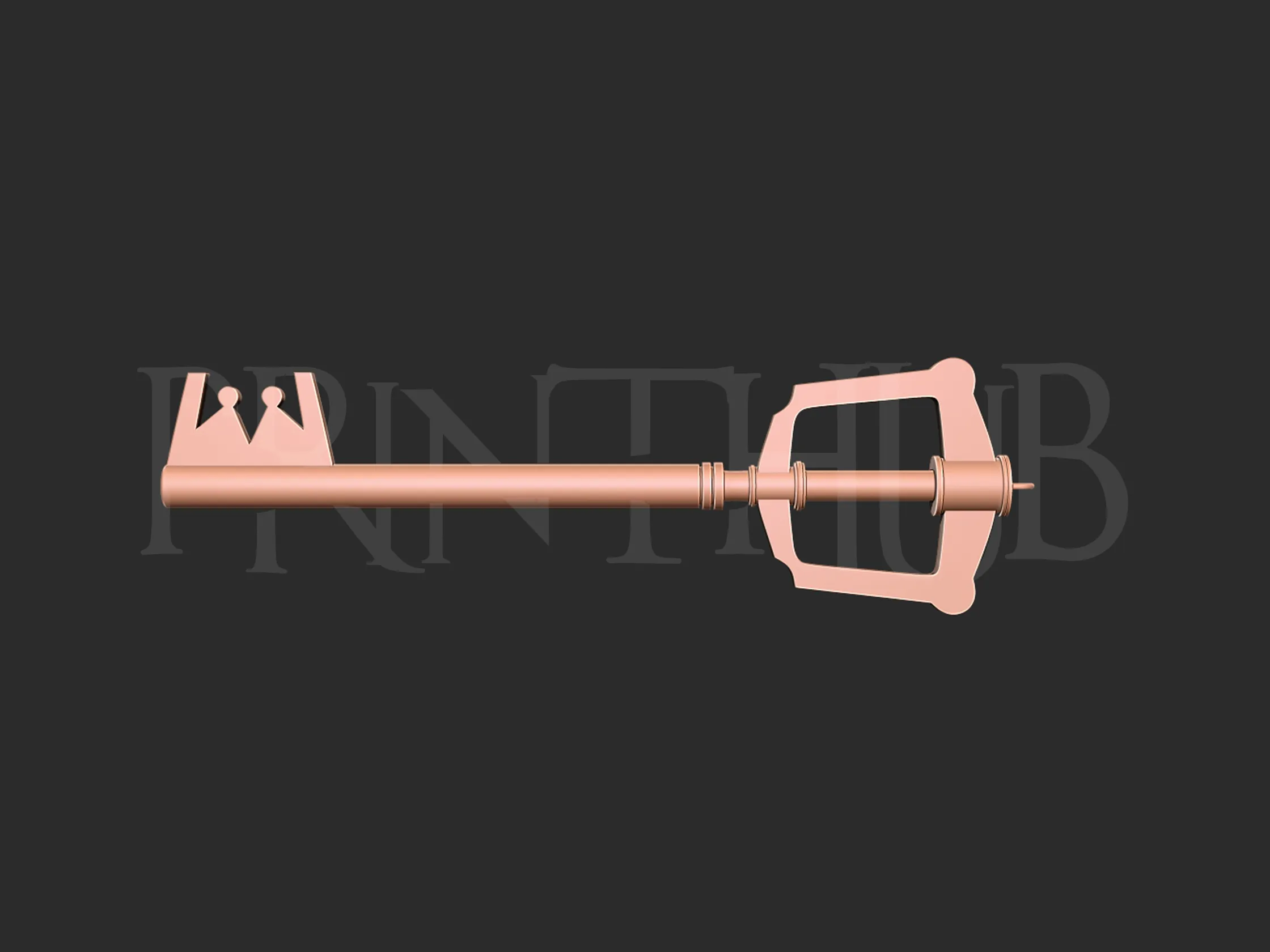 Cosplay STL Download - Kingdom Hearts Kingdom Key for cosplayby Printhub