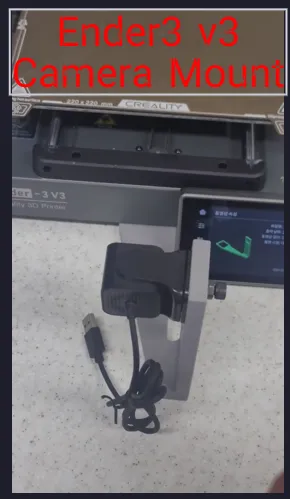 ender3 v3 camera mount | 3D models download | Creality Cloud