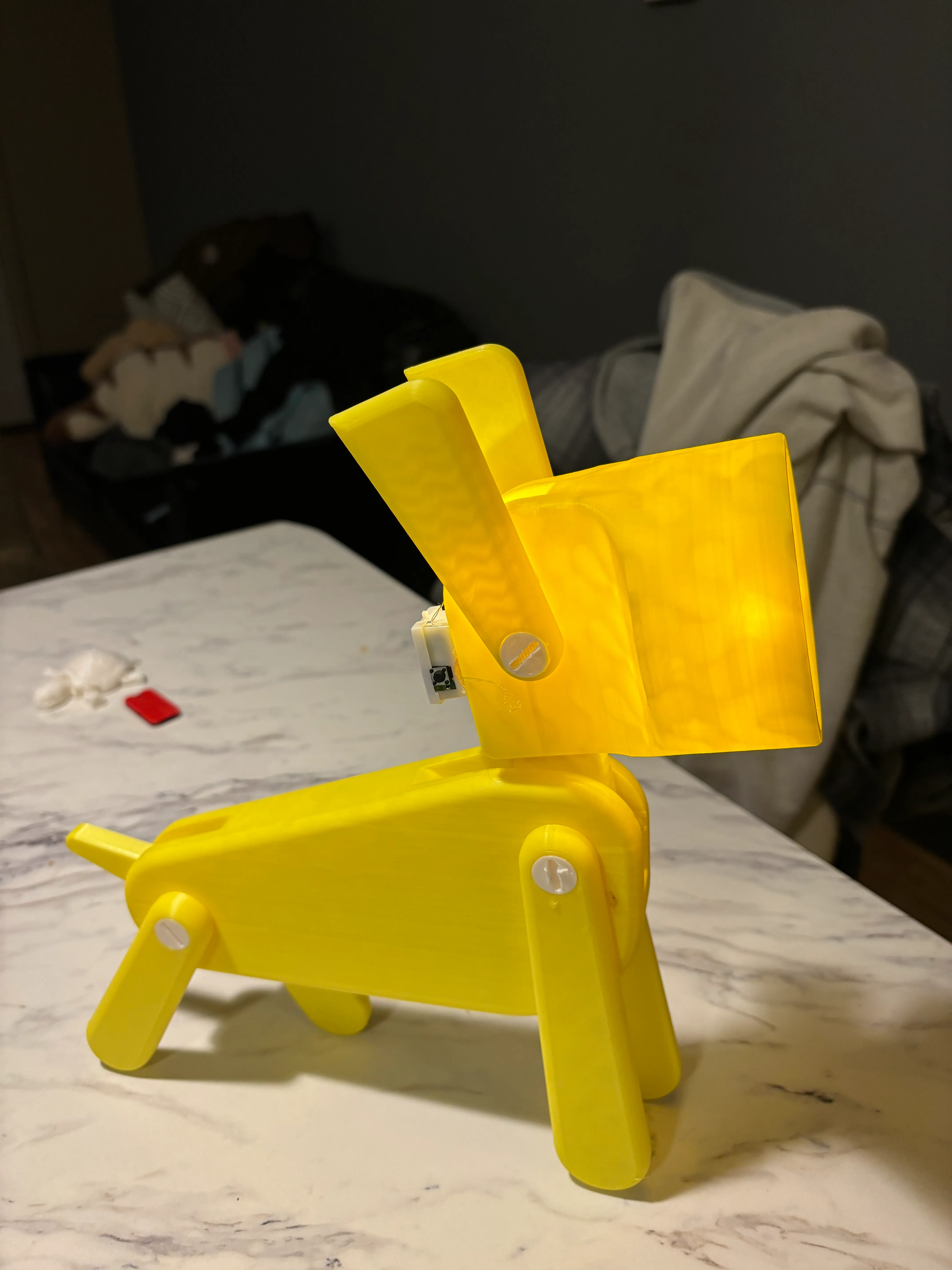 3D Printer Files | 3MF File | Posable Dog Lamp | Creality Cloud