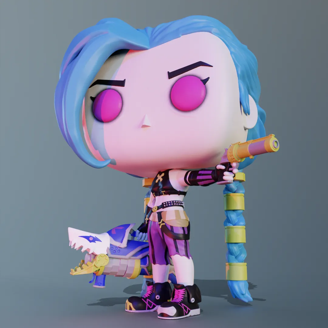 Jinx - Arcane | 3D models download | Creality Cloud