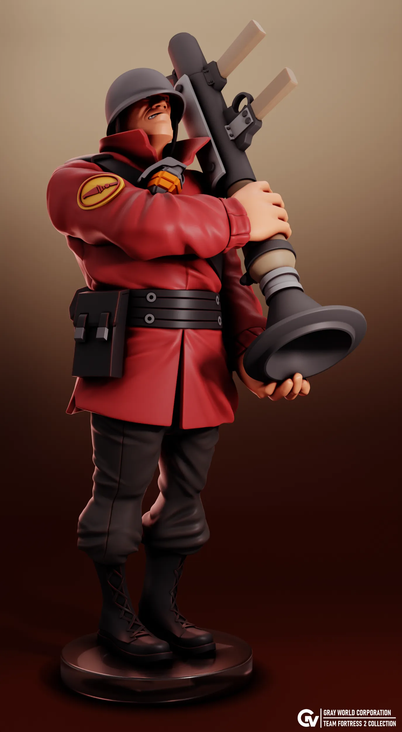 Soldier | Team Fortress 2 | 3D models download | Creality Cloud