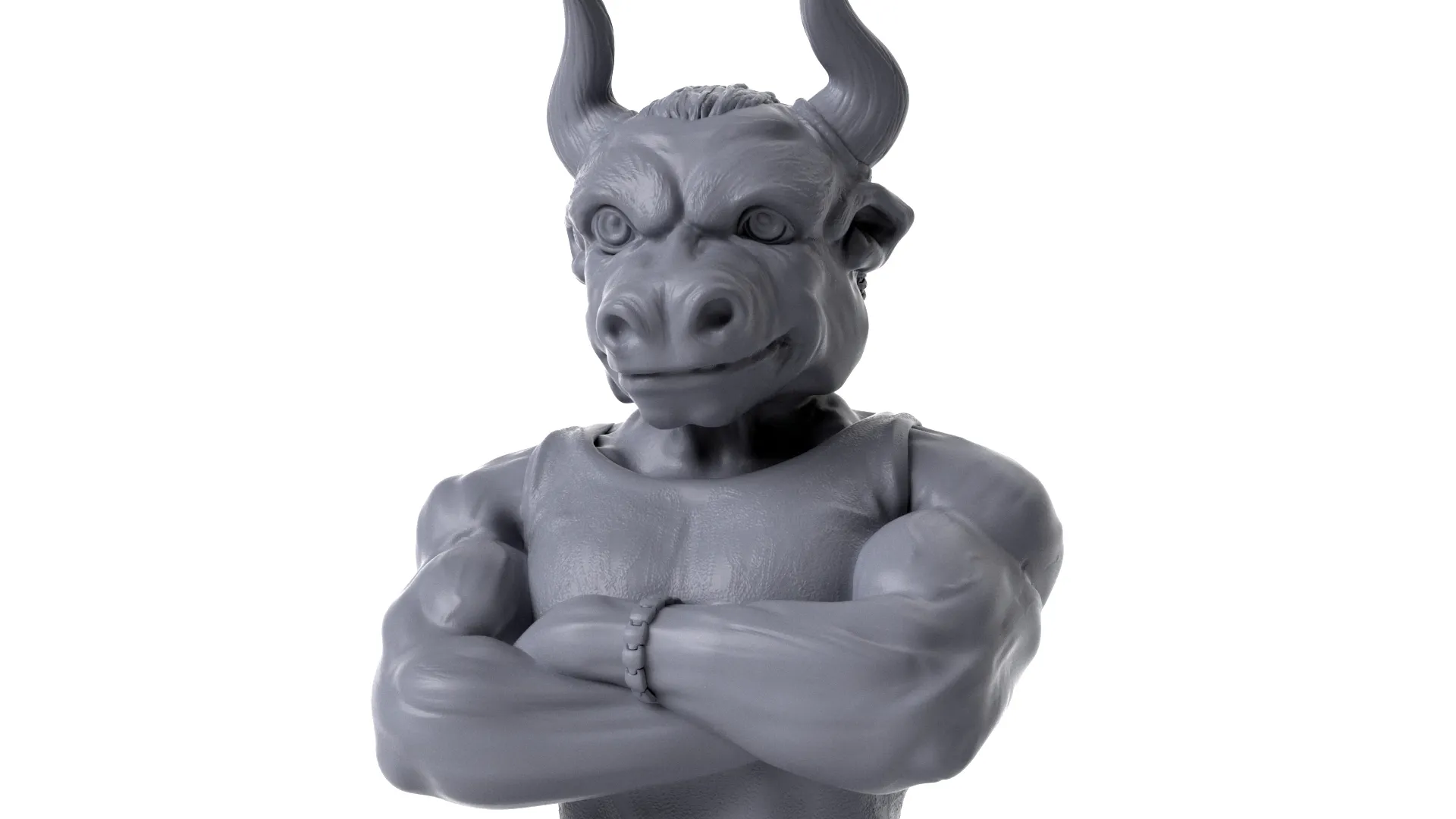 Characters & Creatures STL Download - Human-Bullby Dreameks