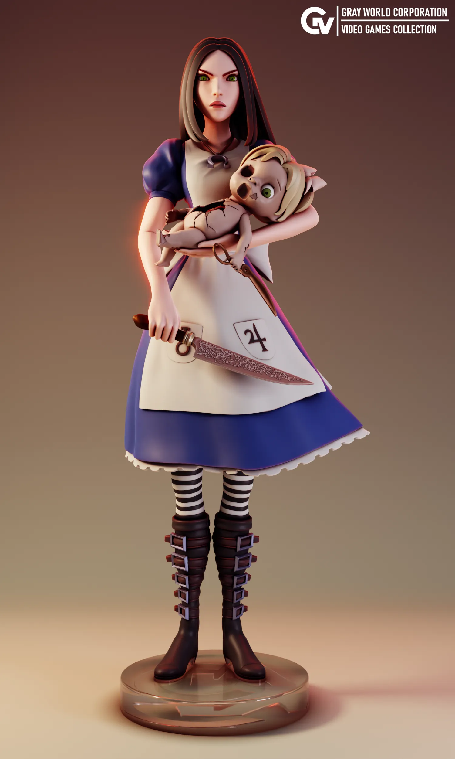 Mcgee's Alice | Alice: Madness Returns | 3D models download | Creality ...