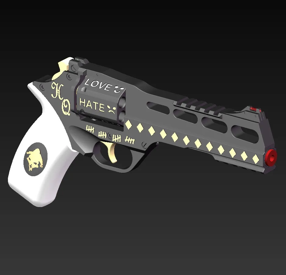 File per stampante 3D | File 3MF | Harley Quinn Revolver | Creality Cloud
