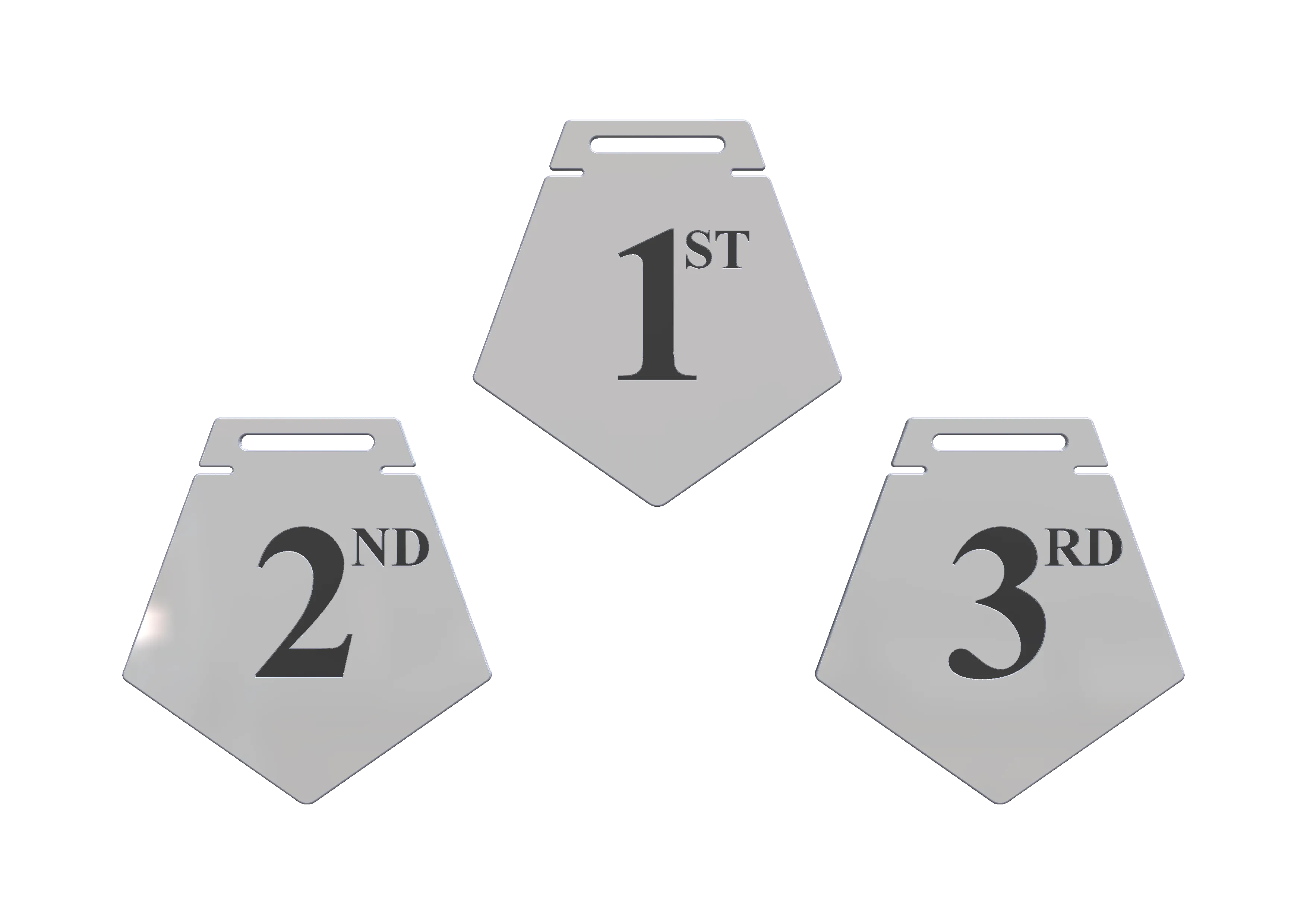 Game Props STL Download - Minimalist Victory Medallion Sports Medal 1st ...