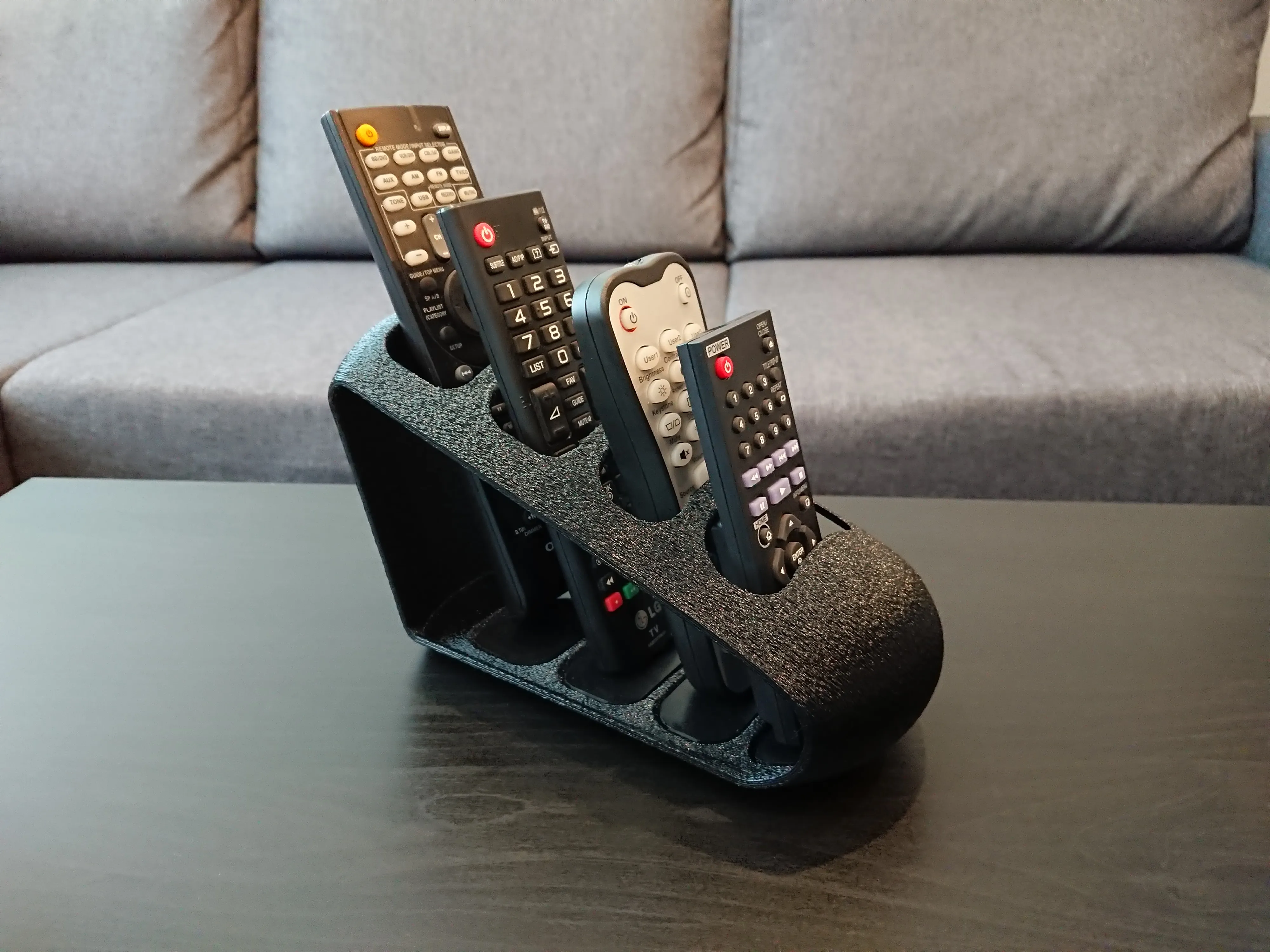 3D Printer Files | 3MF File | Modern Remote Control Holder / Stand ...