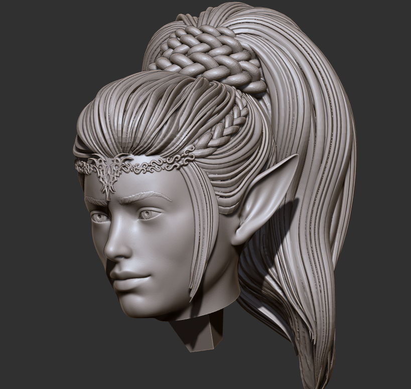 Female Elf Archer | 3D models download | Creality Cloud