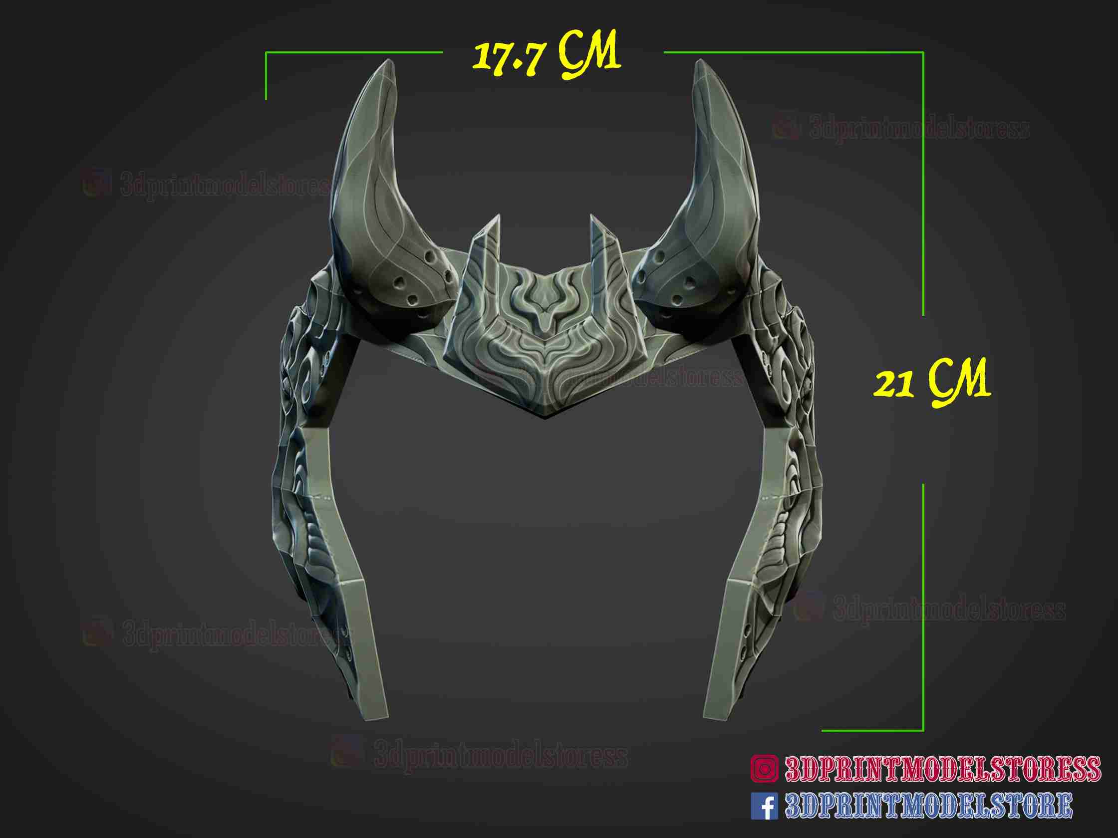 Loki Crown - Loki Tv Series - Marvel Cosplay | 3D models download ...