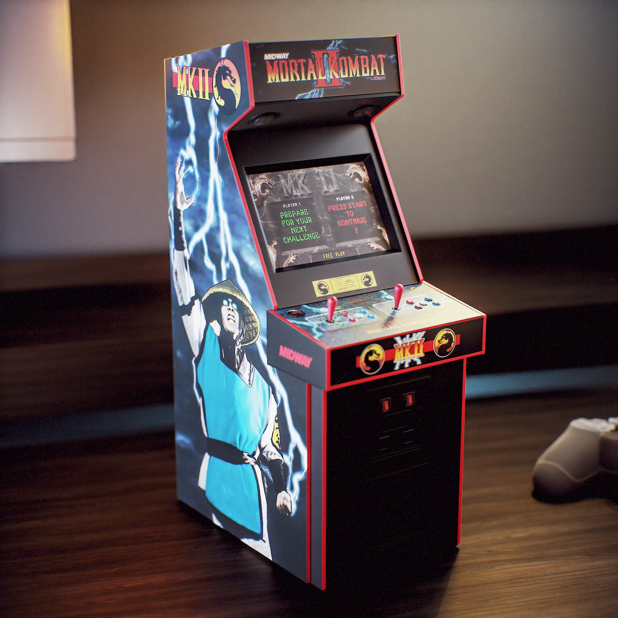 Other STL Download - Mortal Kombat Arcade Gameby greencatpoly